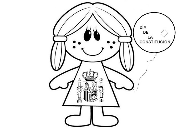 DIA DE LA CONSTITUCION DIBUJOS PARA COLOREAR DE LA CONSTITUCION